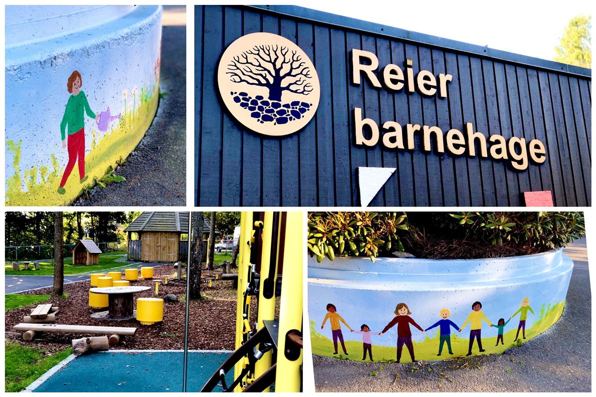 Reier barnehage - Hovedportal